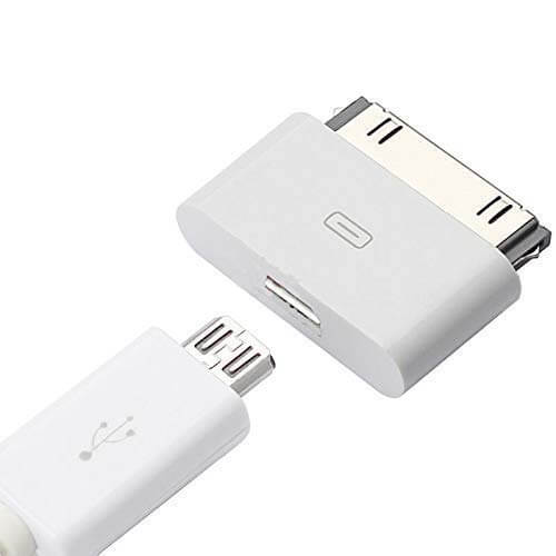 USB C Female to 30-Pin Male Adapter Android Micro USB to 30-Pin Conver ...