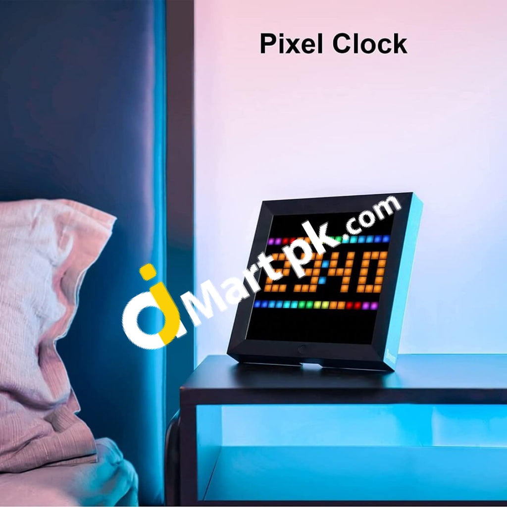Divoom Pixoo Pixel Art Digital Picture Frame 16x16 LED Display & APP C – AJMart.PK