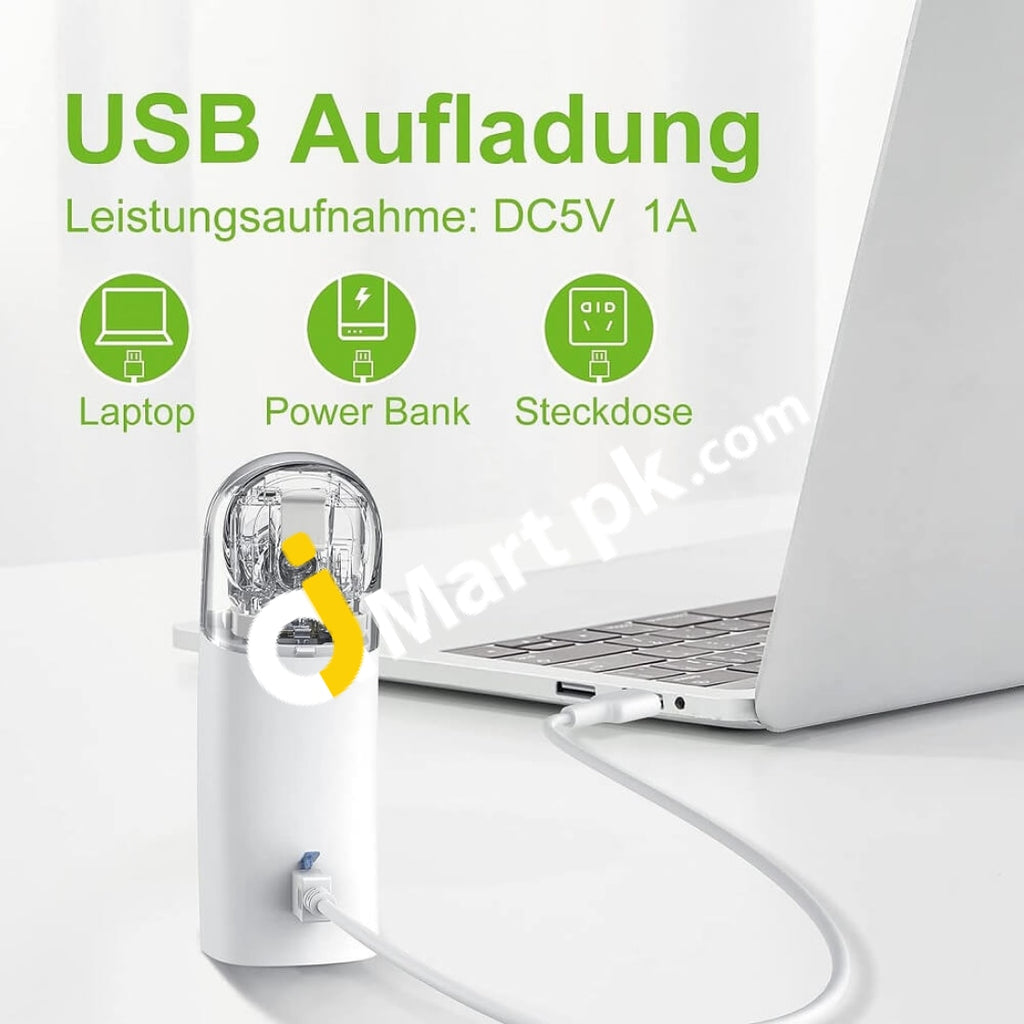 FEELLIFE Portable Mesh Nebulizer, Effective Inhaler for Respiratory Di ...