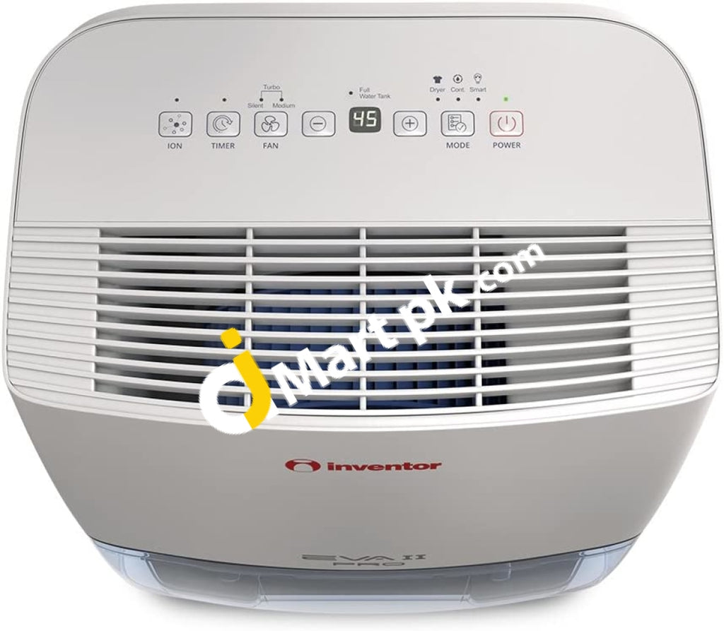 Inventor® Dehumidifier EVA II PRO ION 20L/day Eco-Friendly Digital Con ...