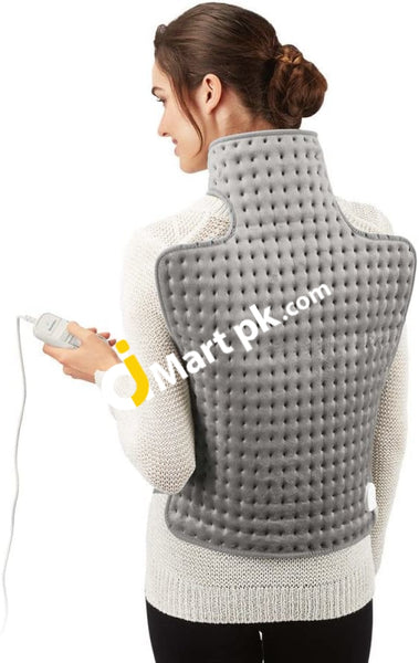 SILVERCREST® Heating Pad, Back & Neck Heating Pad GREY (Made in German ...