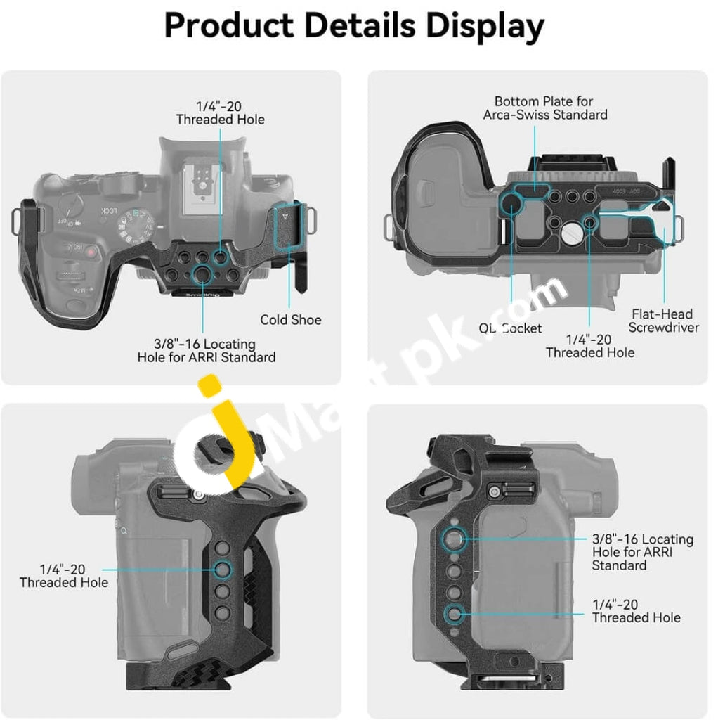 SmallRig “Black Mamba” Cage for Canon EOS R7 4003 - Imported from UK ...