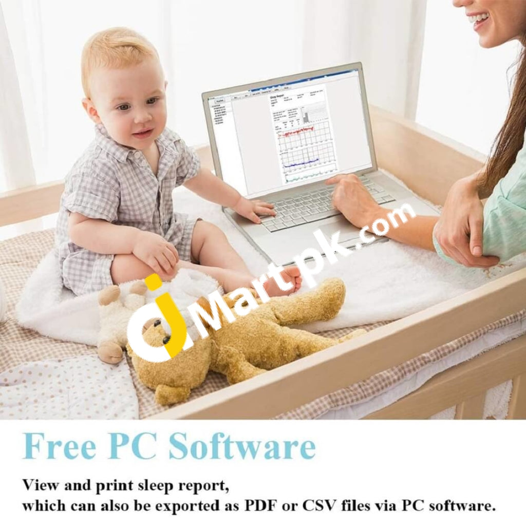 Wellue BabyO2™ Baby Oxygen Monitor, Wearable Blood Oxygen Saturation ...