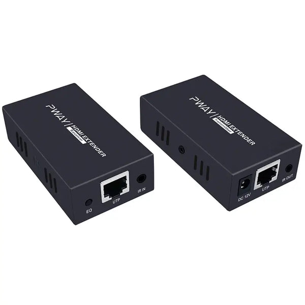 PWAY 60M HDMI Extender 1080p HD Video Receiver with EDID function Supp ...