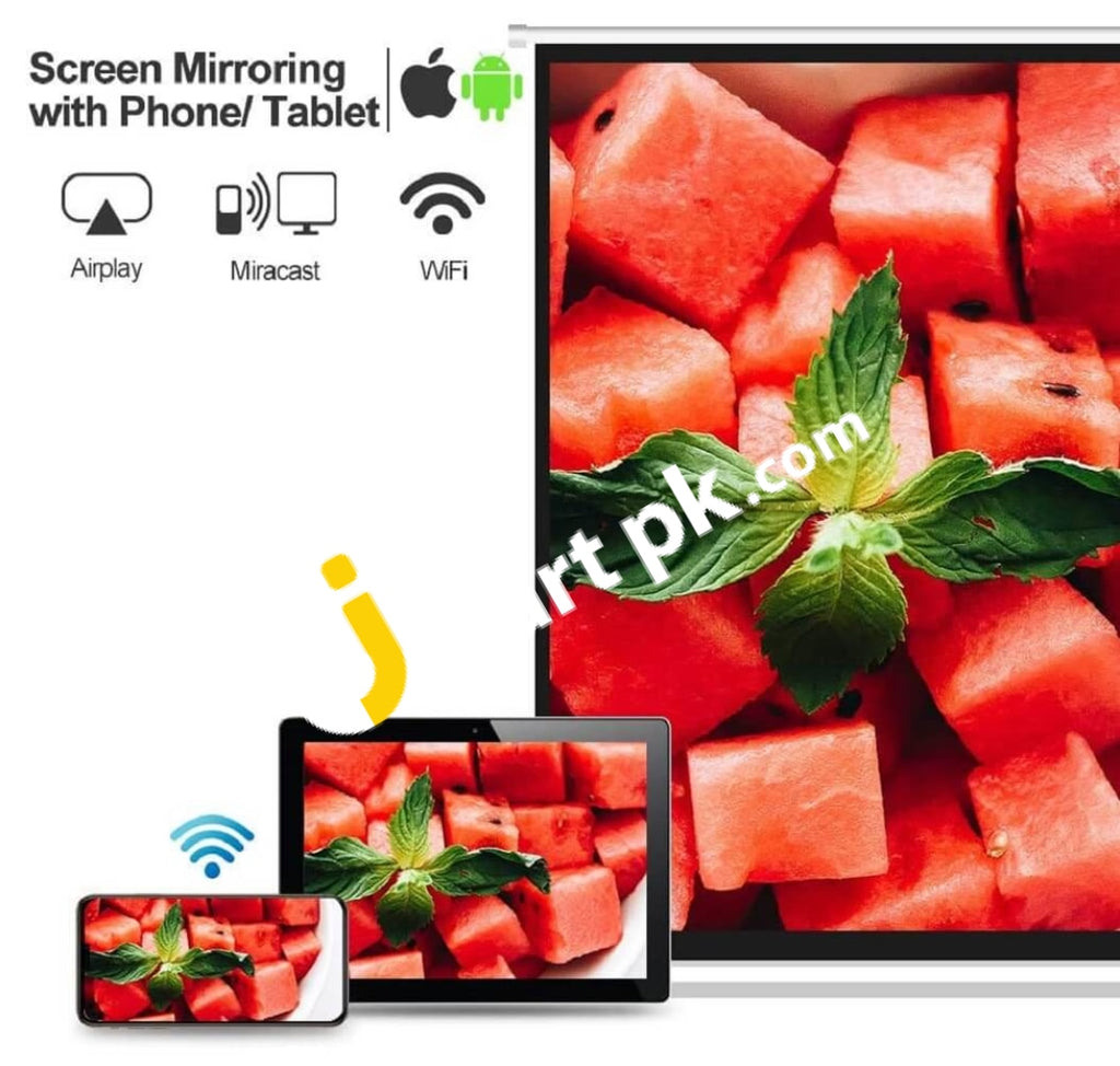 ELEPHAS Mini WiFi DLP Pico 3D Video Pocket Projector, HD 1080P, 100 AN ...