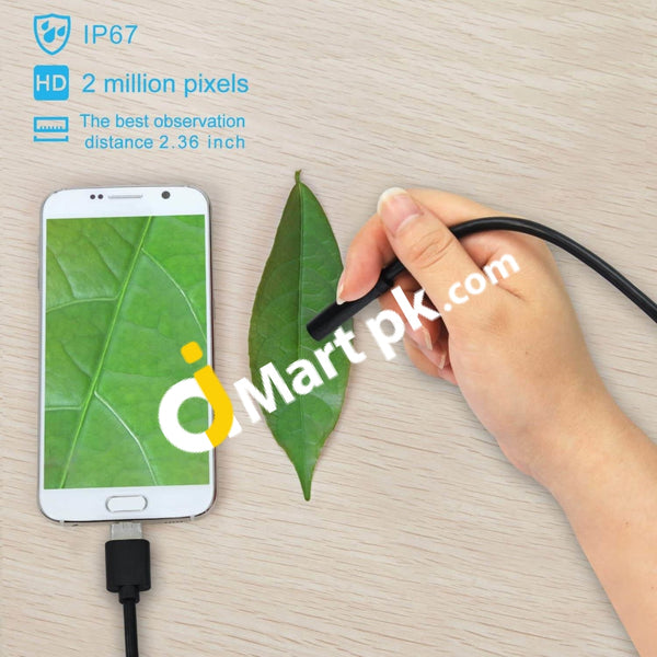 Potensic 2-in-1 USB / Micro USB 2MP Digital Endoscope Borescope Waterp ...