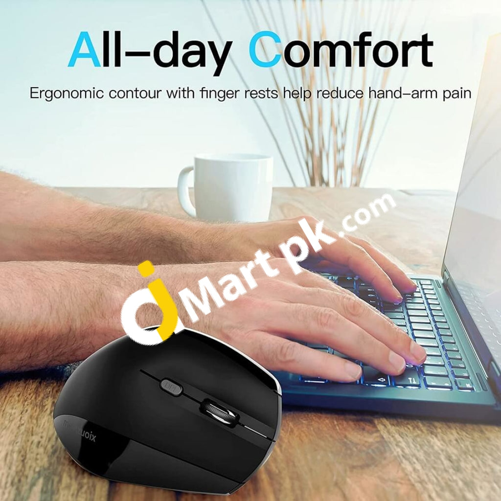 Silvercrest Wireless Vertical Ergonomic Mouse - Imported from UK ...