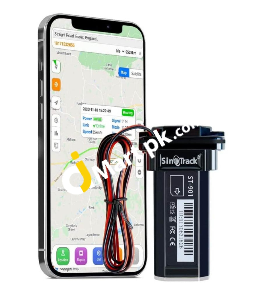 SinoTrack 3G/4G GPS Tracker for Vehicles, Mini Waterproof Anti Lost Al ...