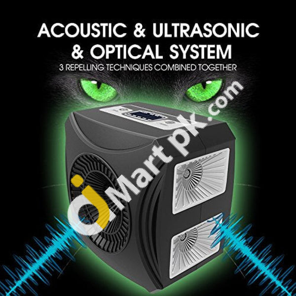 Ultrasonic Mouse Expeller with 6 Ultrasonic Transducers & LED Flashlig ...
