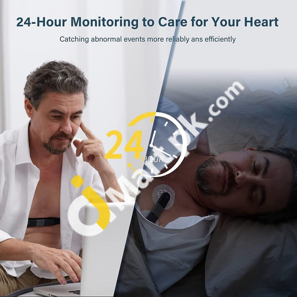 Wellue Viatom Heart Health Monitor, Professional Holter Recorder with – AJMart.PK