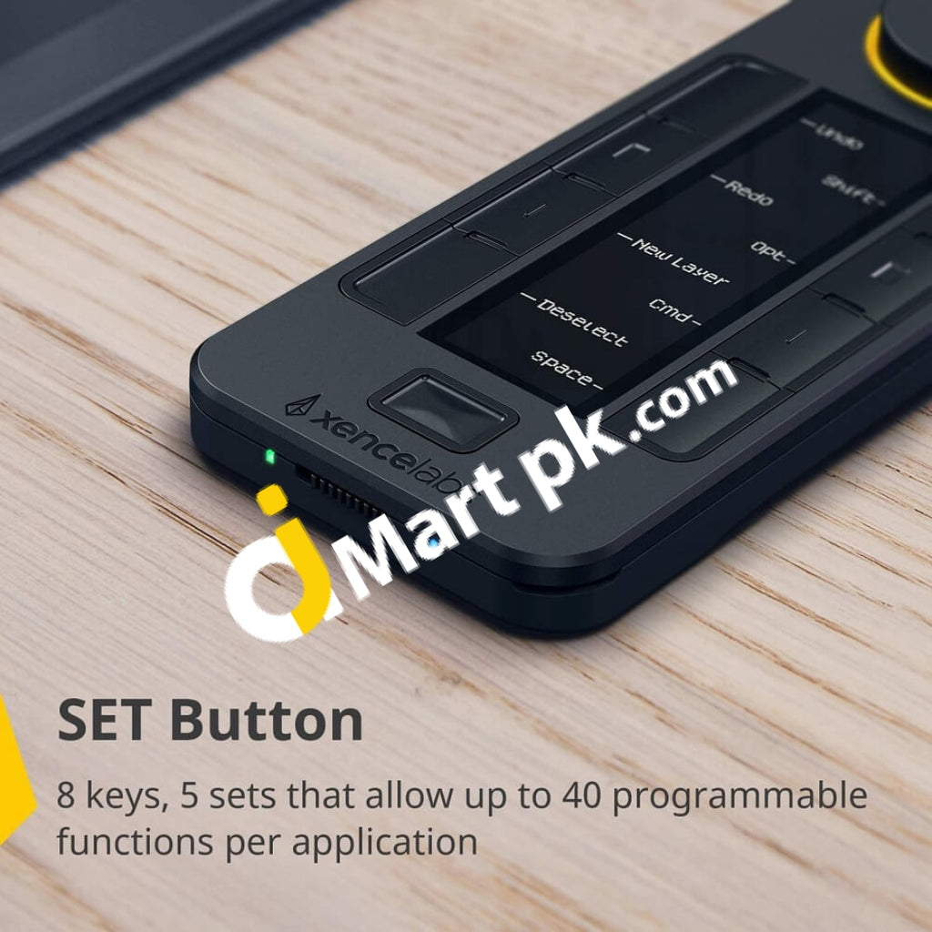 XENCELABS Quick Keys, with 40 Customizable Shortcut Keys, One-Handed S ...